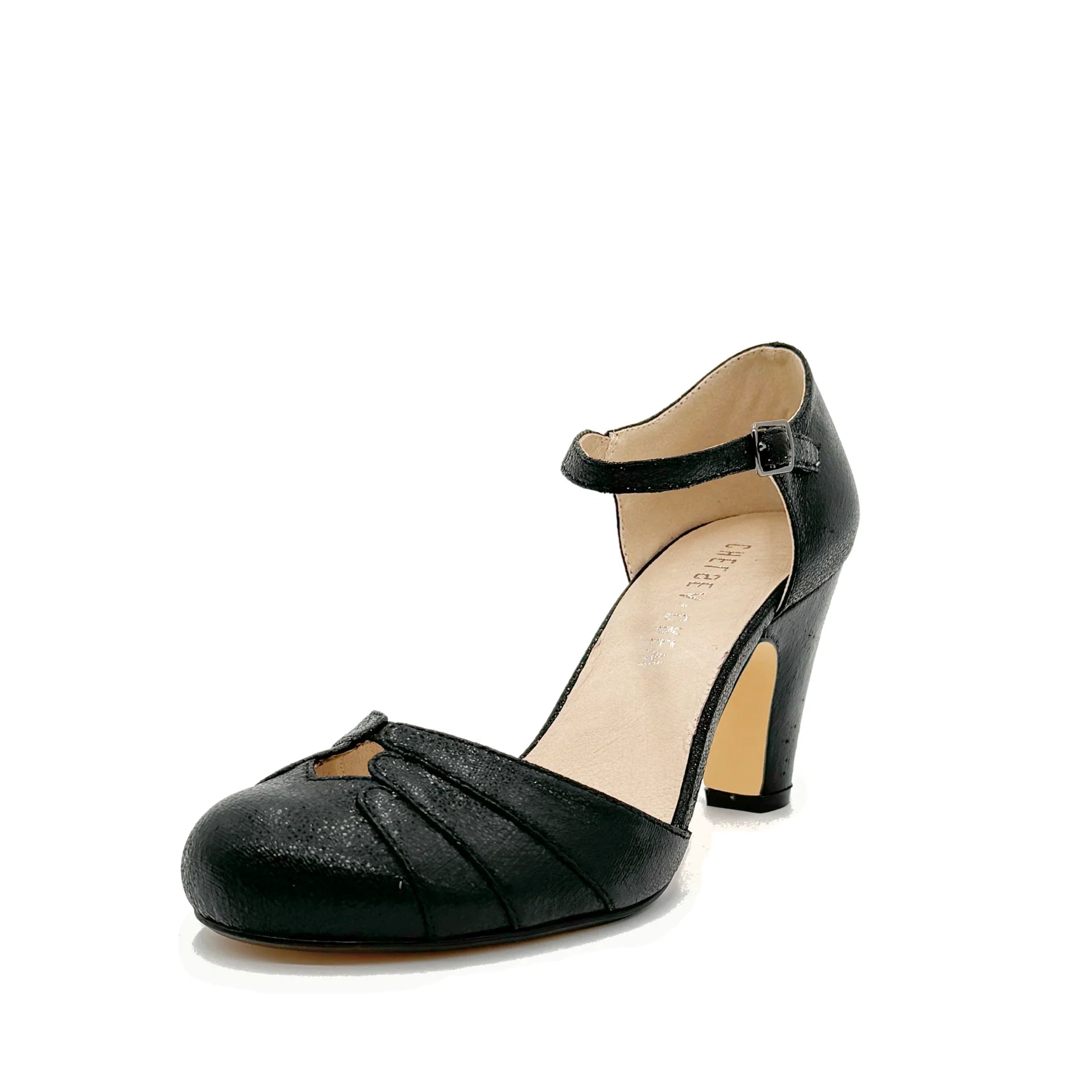 Goldie 1920s Party Heels in Black – WardrobeShop